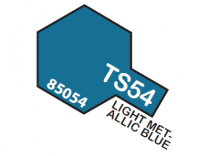 Tamiya Spray Lacquer TS54-Light Metallic Blue
