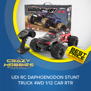 UDI RC DAPHOENODON Stunt Truck 4WD 1/12 CAR RTR *IN STOCK*